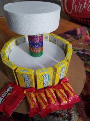 How to Make a Candy Cake Tower for Birthdays or Special Events